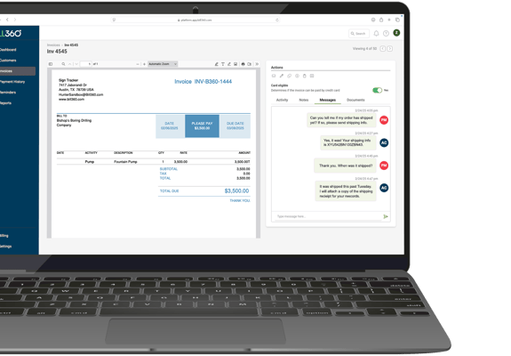Collaborative AR Management for B2B | Your Own Customer Portal