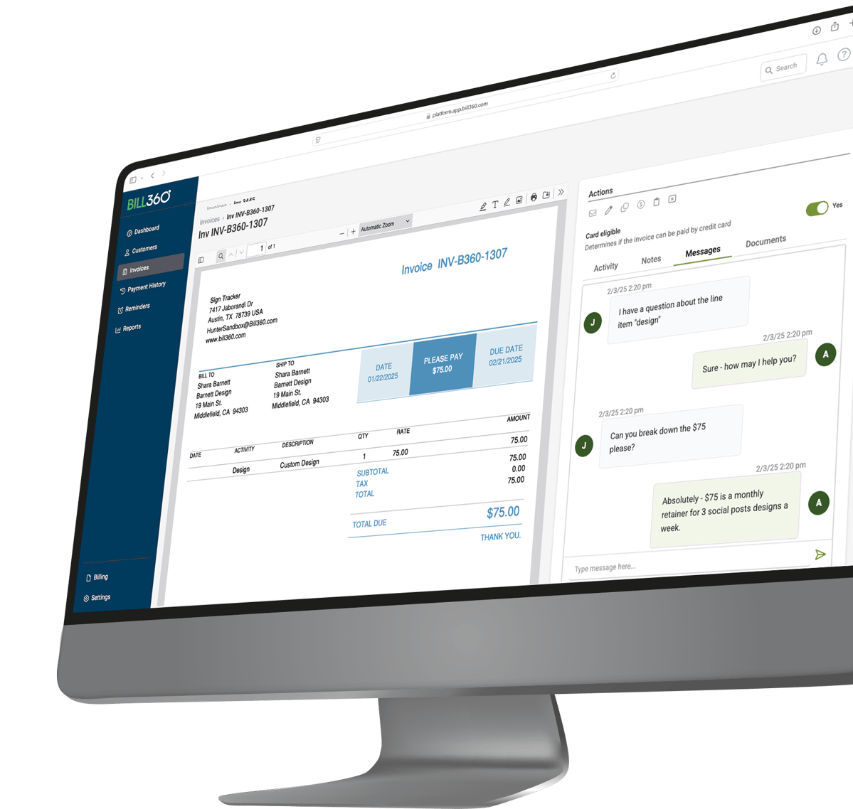Collaborative AR Management for B2B | Your Own Customer Portal