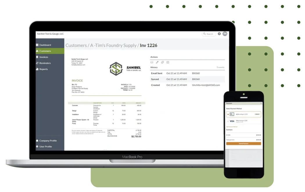 Bill360 Features Streamline B2B Accounts Receivable | Boost Cash Flow